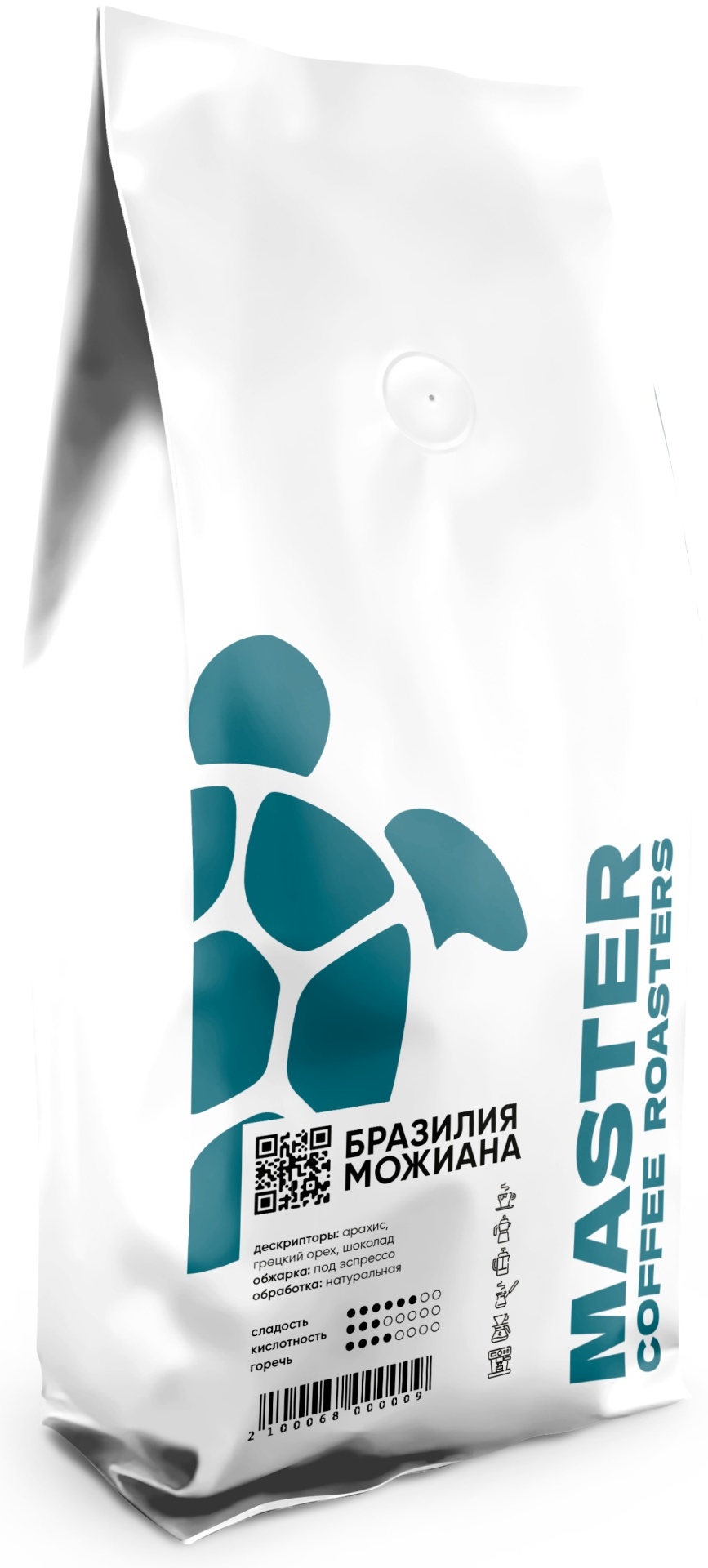 Купить Кофе Master Coffee Бразилия Можиана зерновой 1000 г в Алматы – Магазин на Kaspi.kz