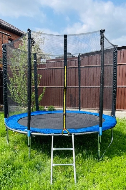 Купить Каркасный батут 567889 синий в Алматы – Магазин на Kaspi.kz