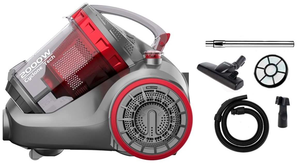 Купить Пылесос HAUSLER Powerade Jet Clean Force HLS-20TT5SCARV красный ...