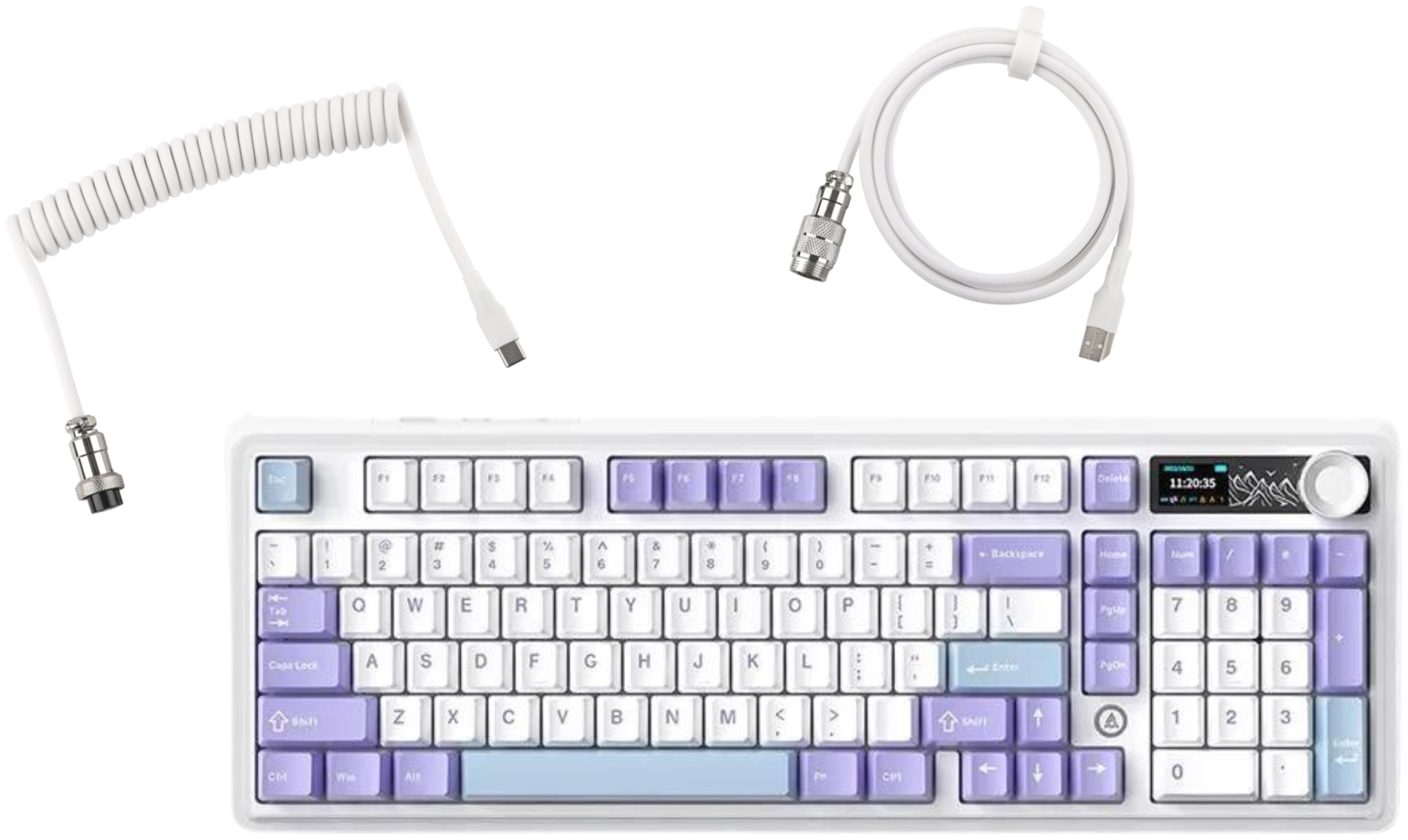 Купить Клавиатура Ajazz AK980 Maillard Switch белый в Алматы – Магазин ...