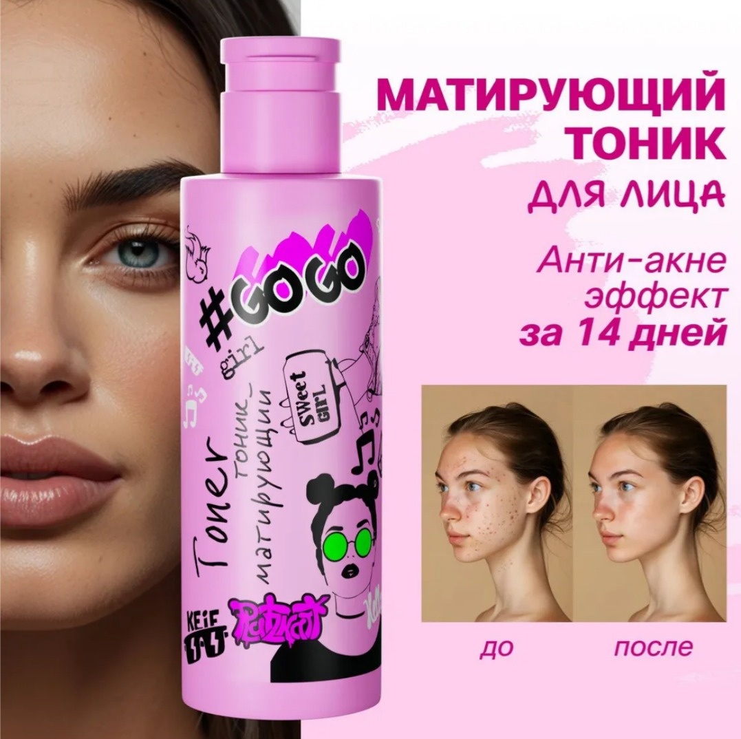 Купить Parli Cosmetics тоник Тоник для лица матирующий 150 мл в Алматы ...