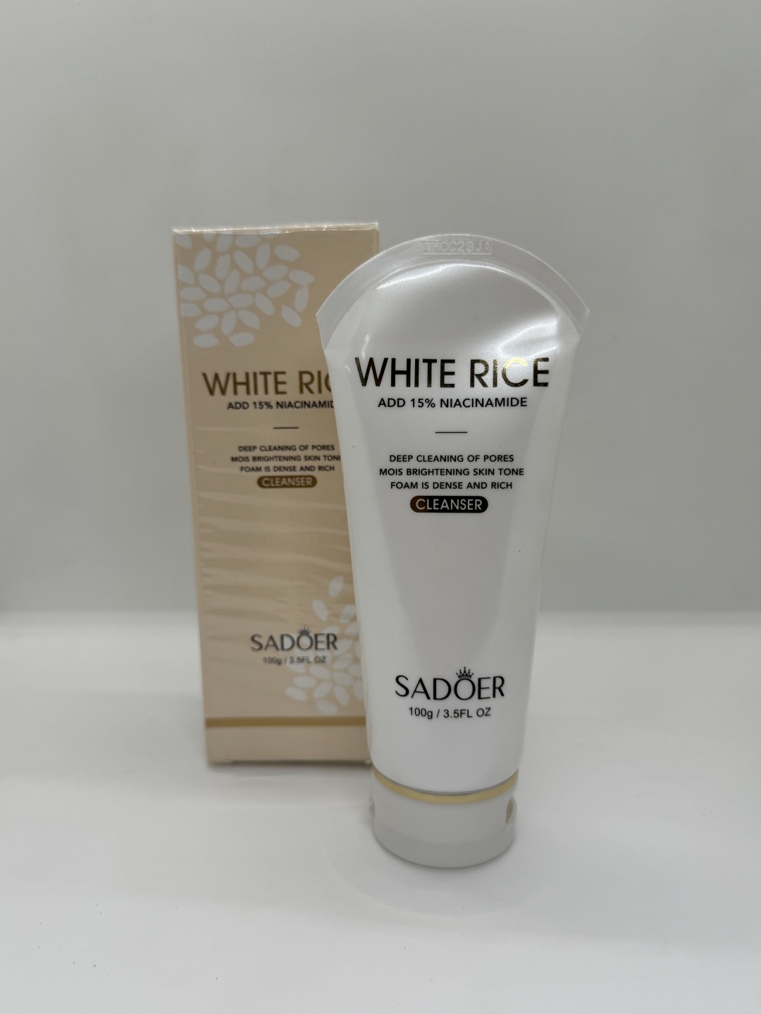 Купить SADOER White Rice пенка 100 г в Алматы – Магазин на Kaspi.kz