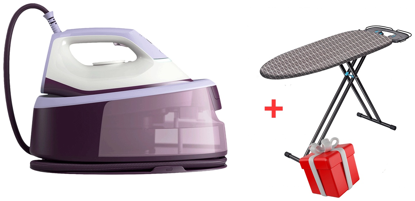 Купить Парогенератор Philips PSG-3000/30 фиолетовый + подарок в Алматы ...