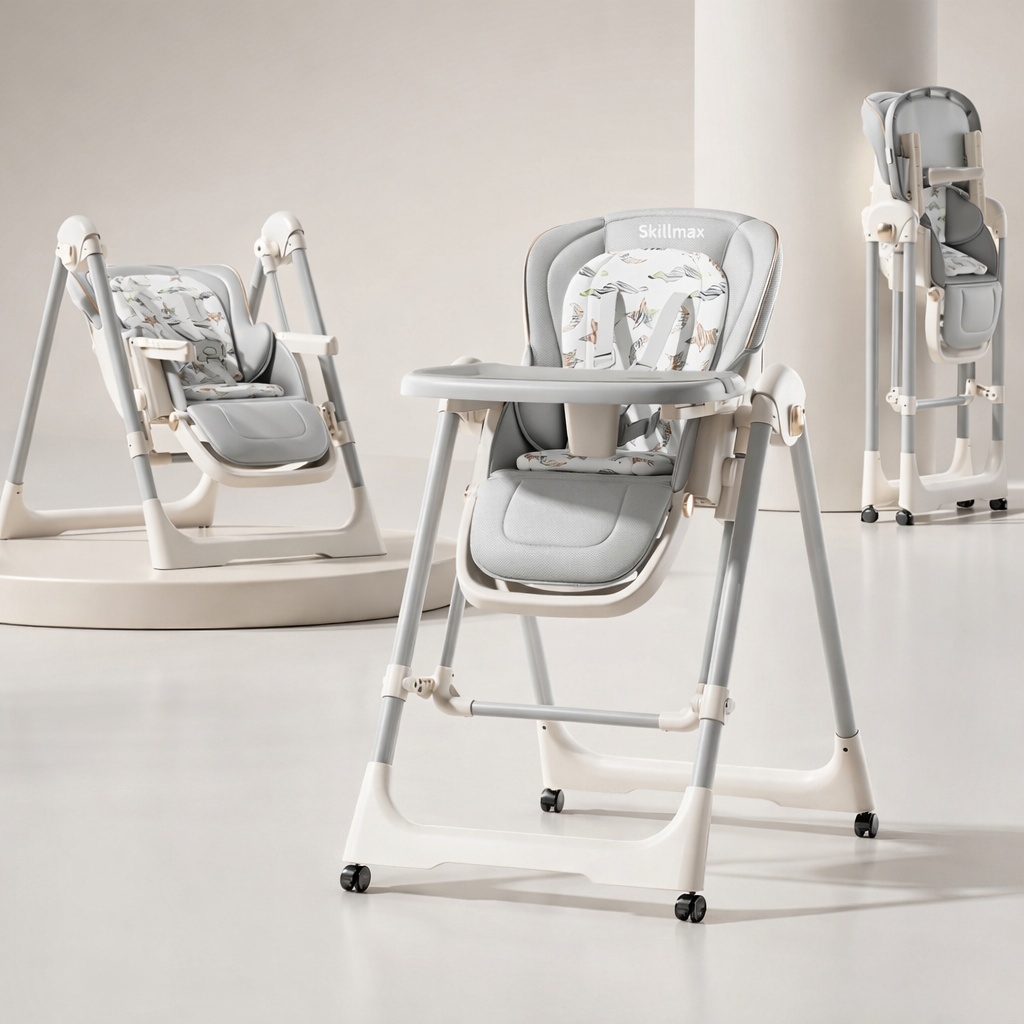 Купить Чехол на стульчик для кормления Skillmax D-806(H) серый в Алматы ...