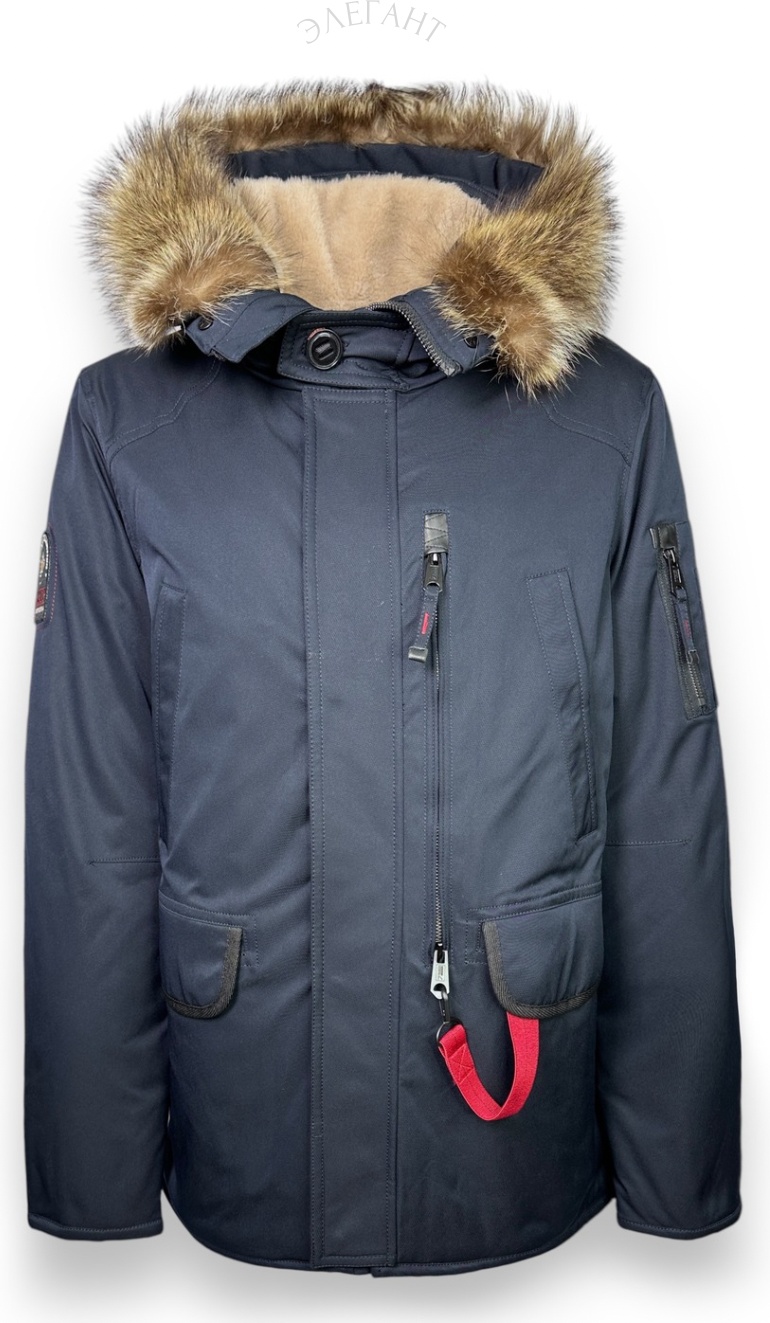 Купить Зимняя куртка Corbona темно-синий в Алматы – Магазин на Kaspi.kz