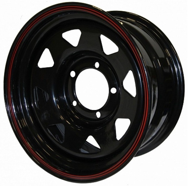 Купить Off-Road Wheels 1580 8x15/5x139.7 D110 ET0 4 диска черный в Алматы – Магазин на Kaspi.kz