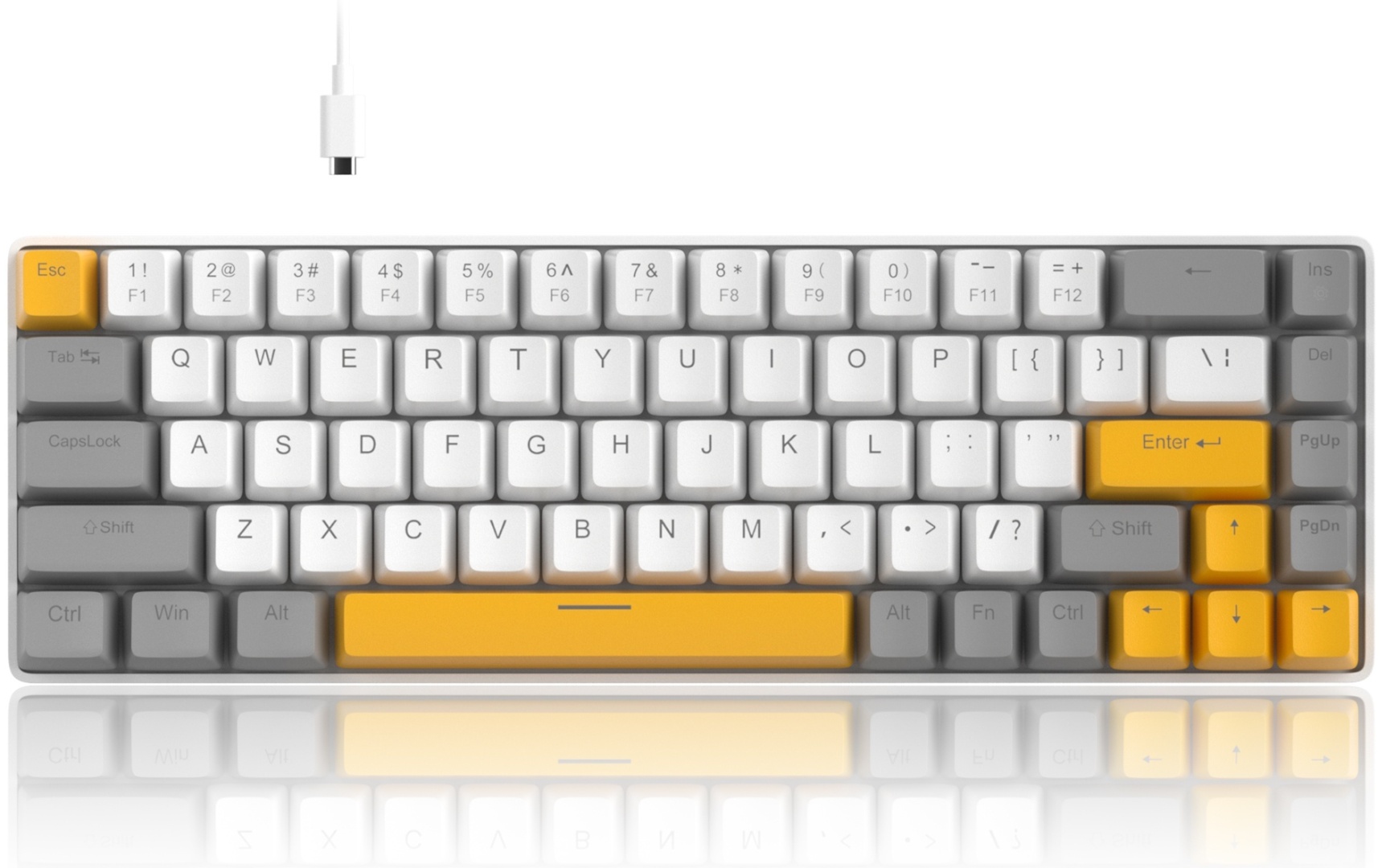 Купить Клавиатура MageGee MK-Box 65% Portable Mechanical Gaming ...