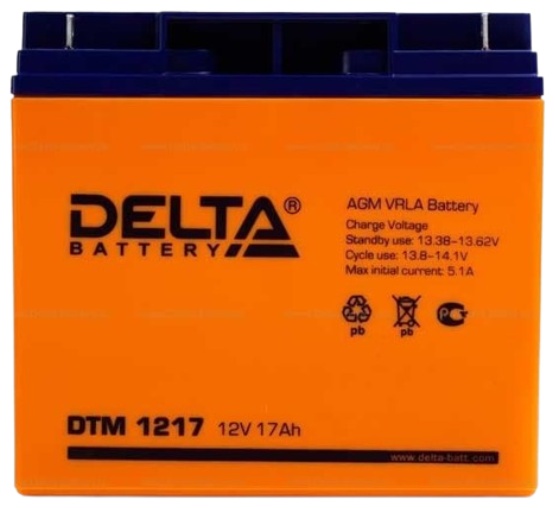 Купить Аккумулятор DELTA DTM 1217 в Алматы – Магазин на Kaspi.kz