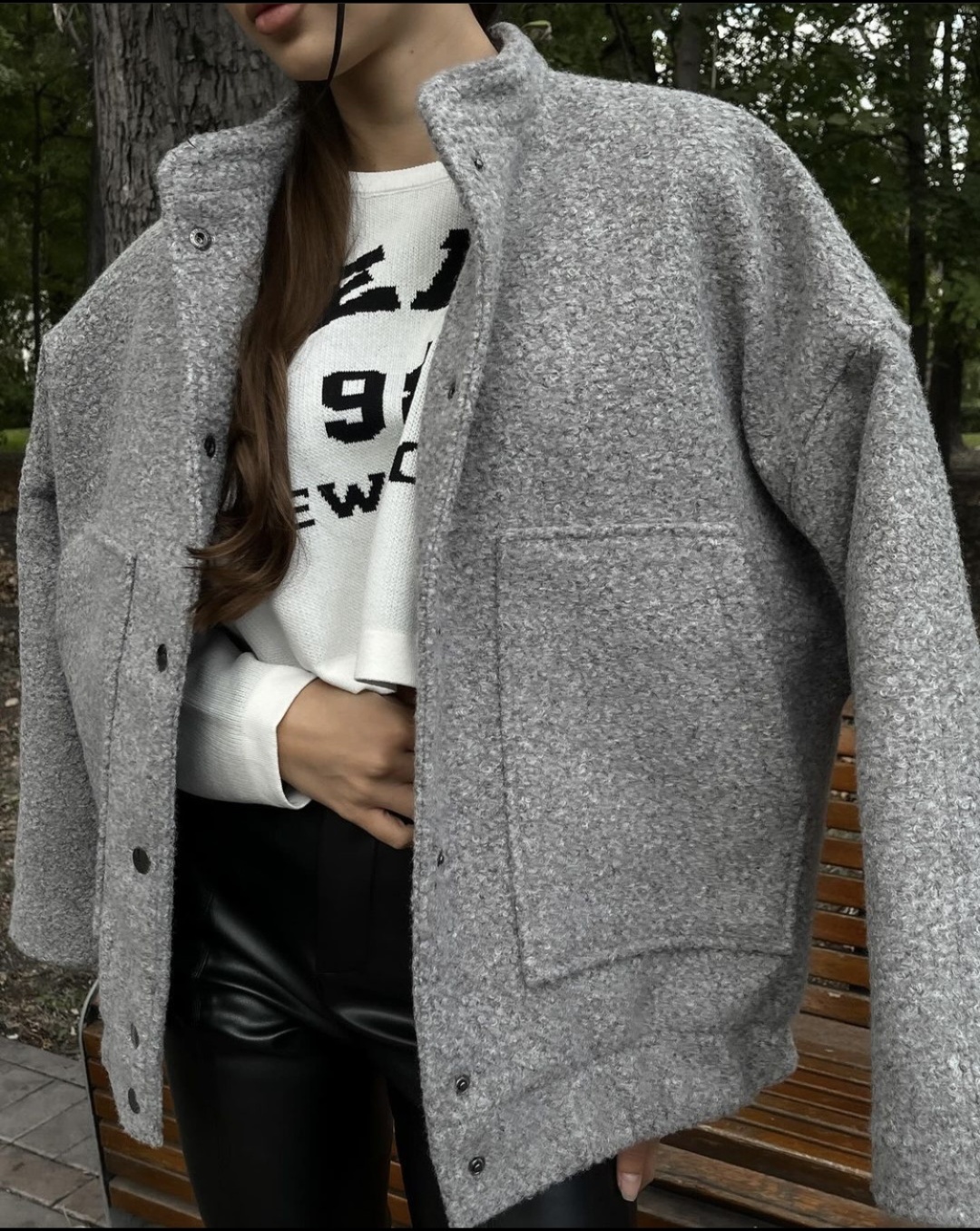 Купить Бомбер DD BREND серый в Алматы – Магазин на Kaspi.kz