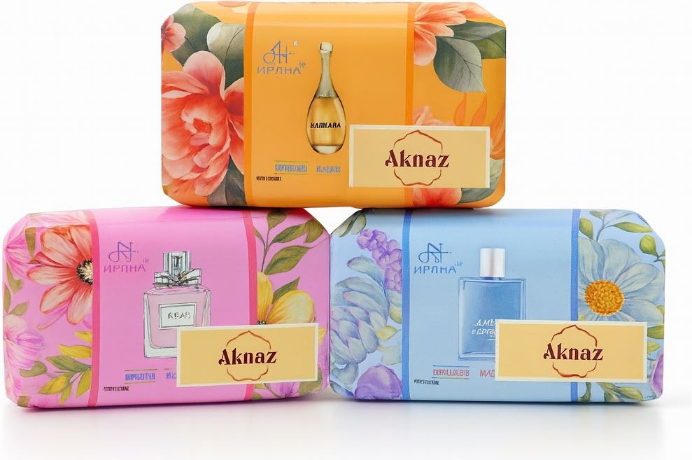 Купить Кусковое мыло туалетное Aknaz Мыло by Aknaz 3 шт в Алматы ...