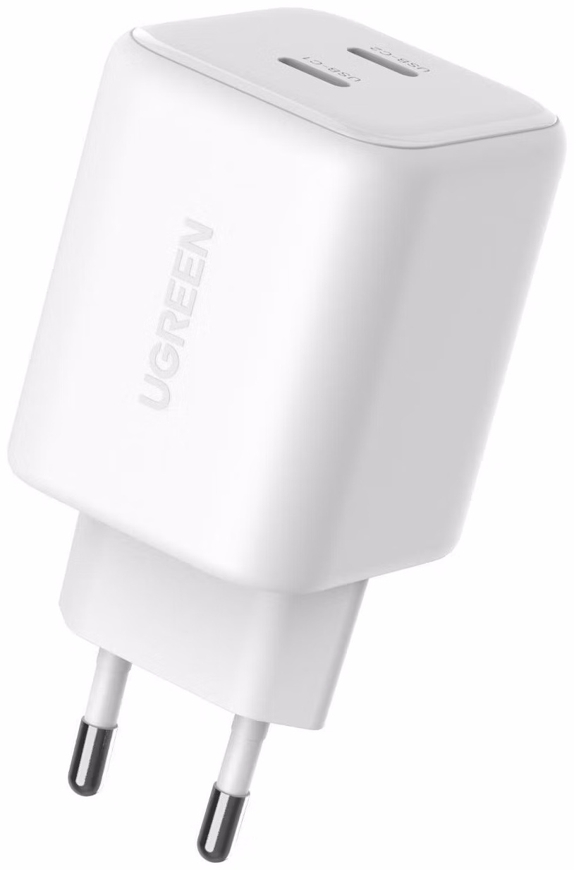 Купить Зарядное устройство Ugreen X526 (65154) USB Type-C 45 Вт белый в Алматы – Магазин на Kaspi.kz