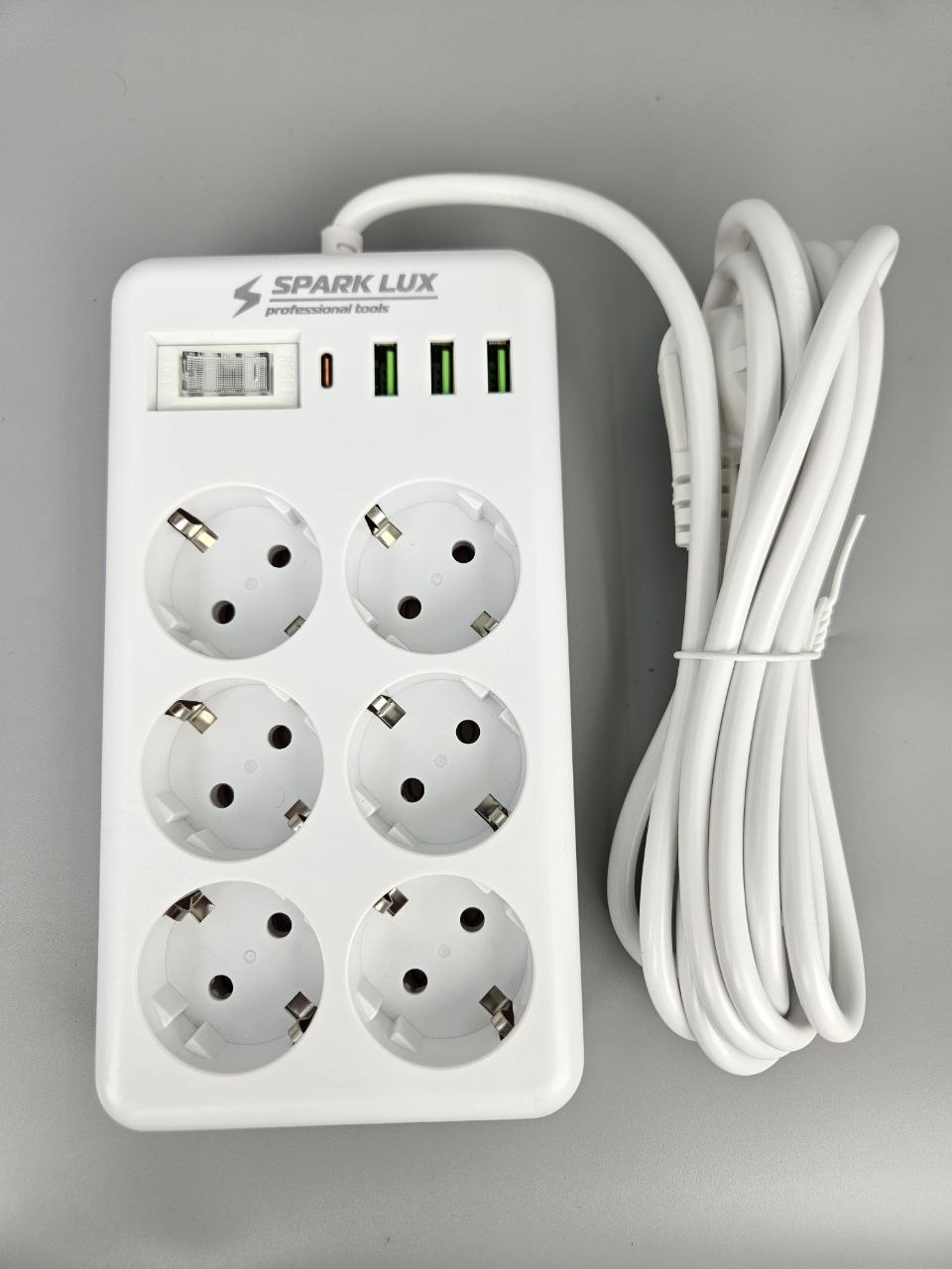 Купить Сетевой фильтр Spark Lux SL-510 3 м в Алматы – Магазин на Kaspi.kz