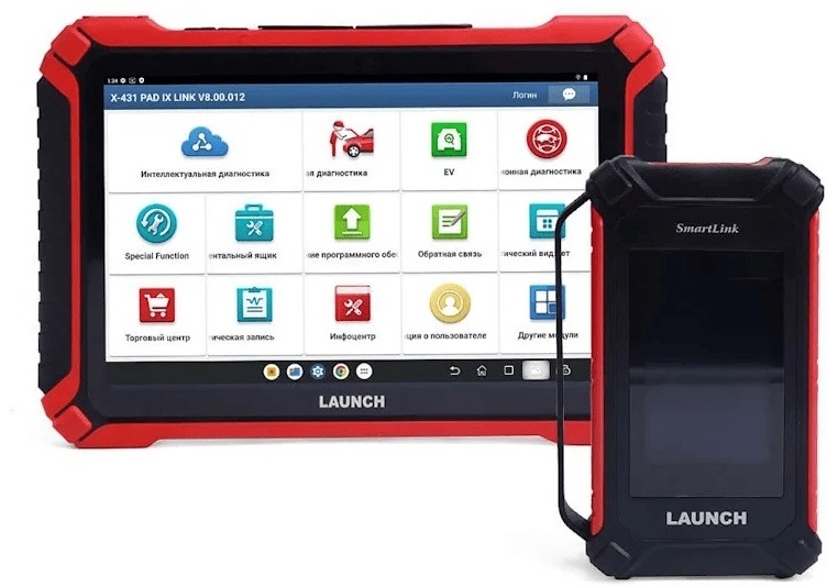 Купить Launch мультимарочный автосканер X431 PAD IX LINK HD в Алматы ...