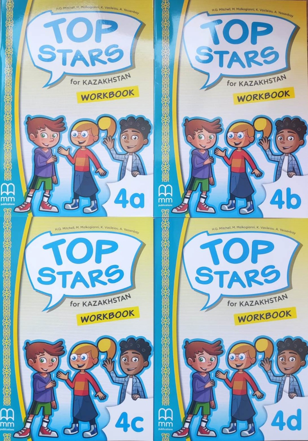 Купить Рабочая тетрадь H.Q. Mitchell, M. Malkogianni, K. Vasileiou, A. Yessenba: 4 Top stars for ...