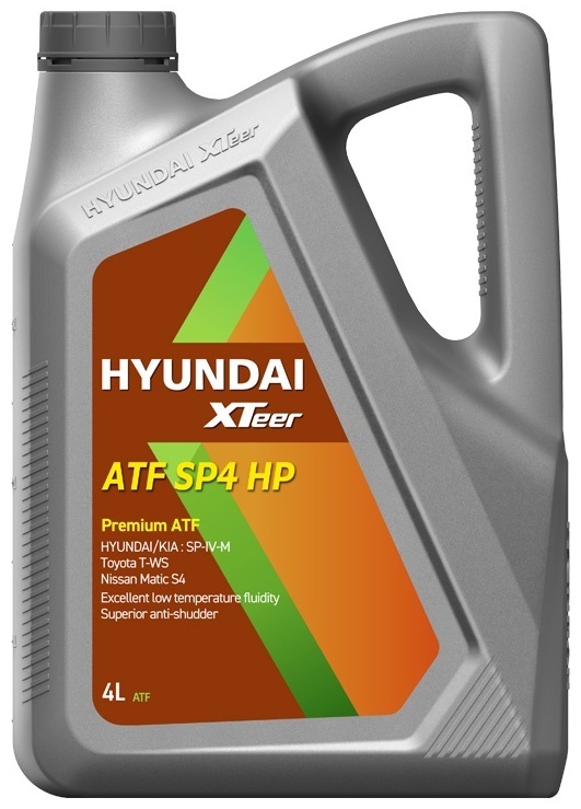 Купить Масло синтетическое Hyundai XTeer ATF SP4 HP 4 л в Алматы ...