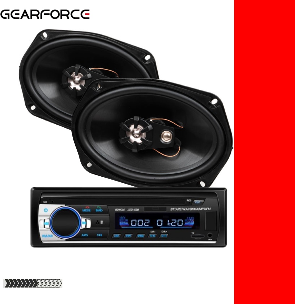 Купить GearForce WLS-693 1 DIN в Алматы – Магазин на Kaspi.kz