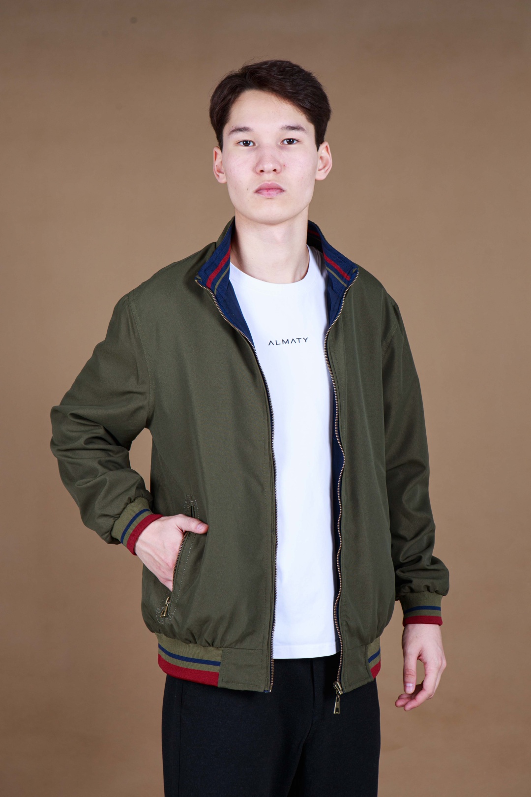 Купить Ветровка Mtrend хаки в Алматы – Магазин на Kaspi.kz