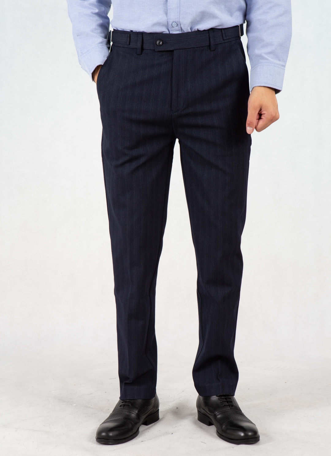 Купить Классические брюки Hayal синий в Алматы – Магазин на Kaspi.kz