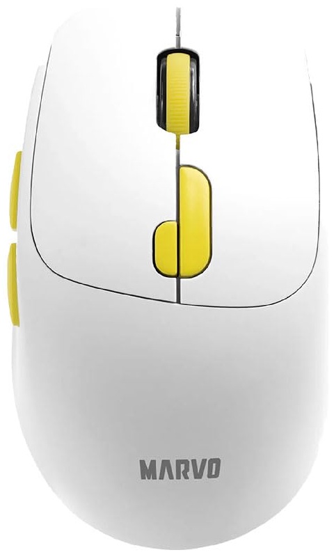 Купить Мышь MARVO M809W белый в Алматы – Магазин на Kaspi.kz