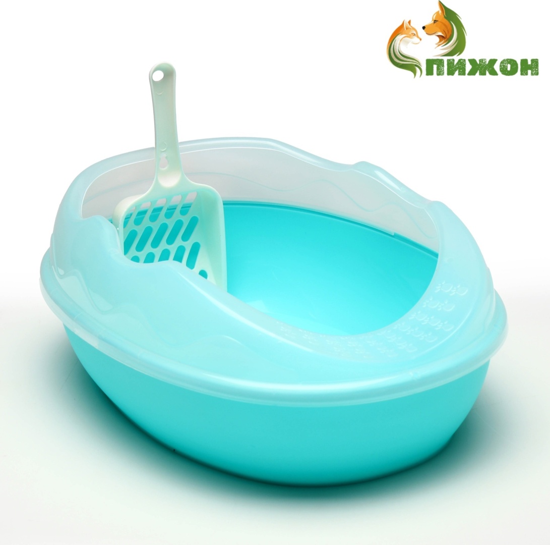 Купить Пижон туалет-лоток голубой в Алматы – Магазин на Kaspi.kz