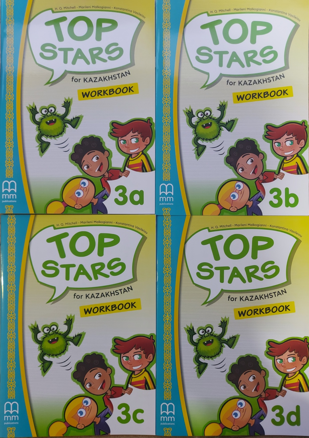Купить Рабочая тетрадь H. Q. Mitchell: 3 Top stars for Kazakhstan ...