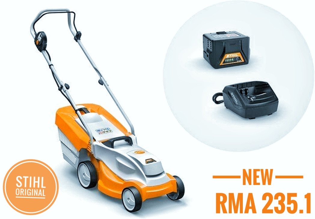 Купить Газонокосилка STIHL колесная RMA 235.1 NEW 36V/20A в Алматы ...