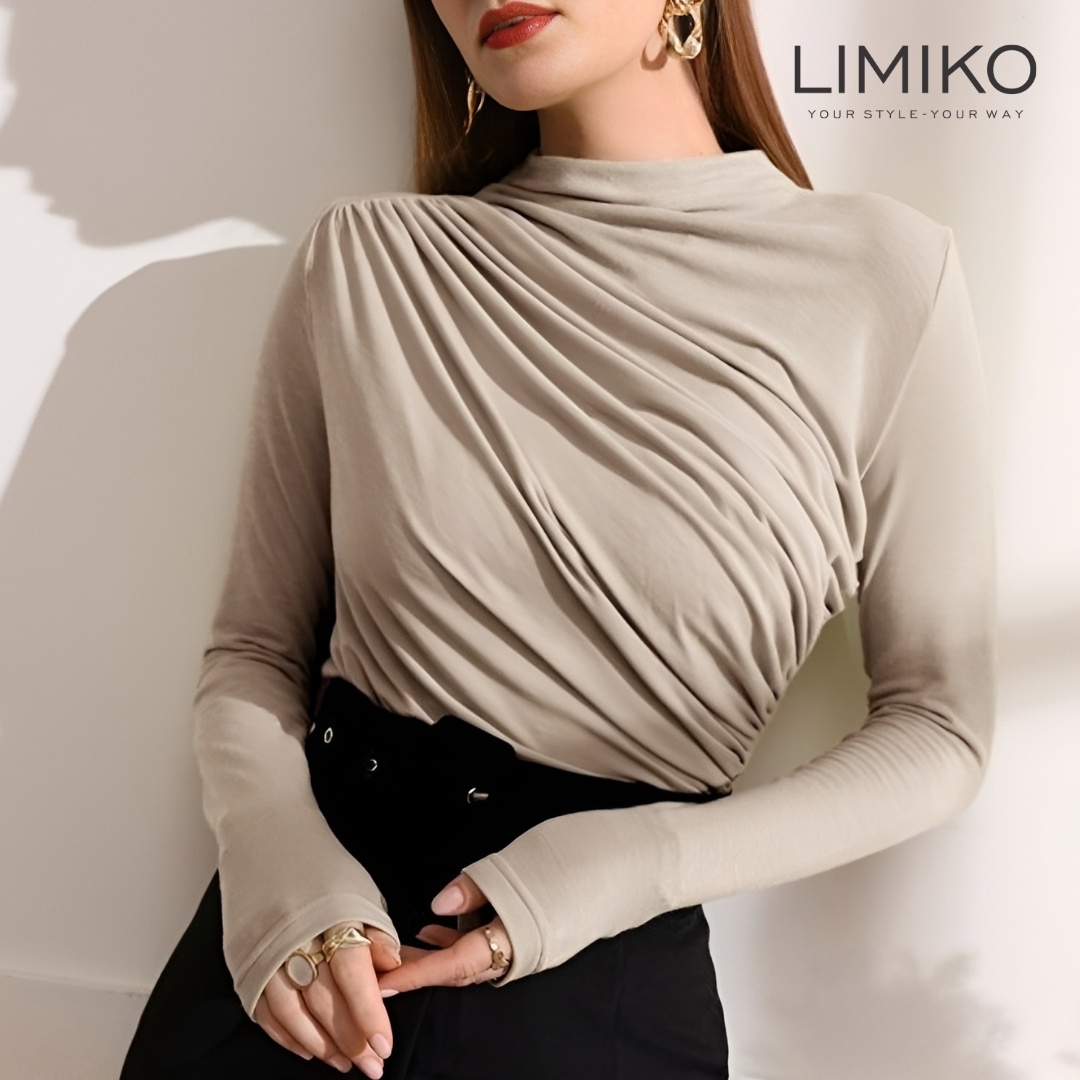 Купить Лонгслив LIMIKO LONG-N001-ST бежевый XL в Алматы – Магазин на ...