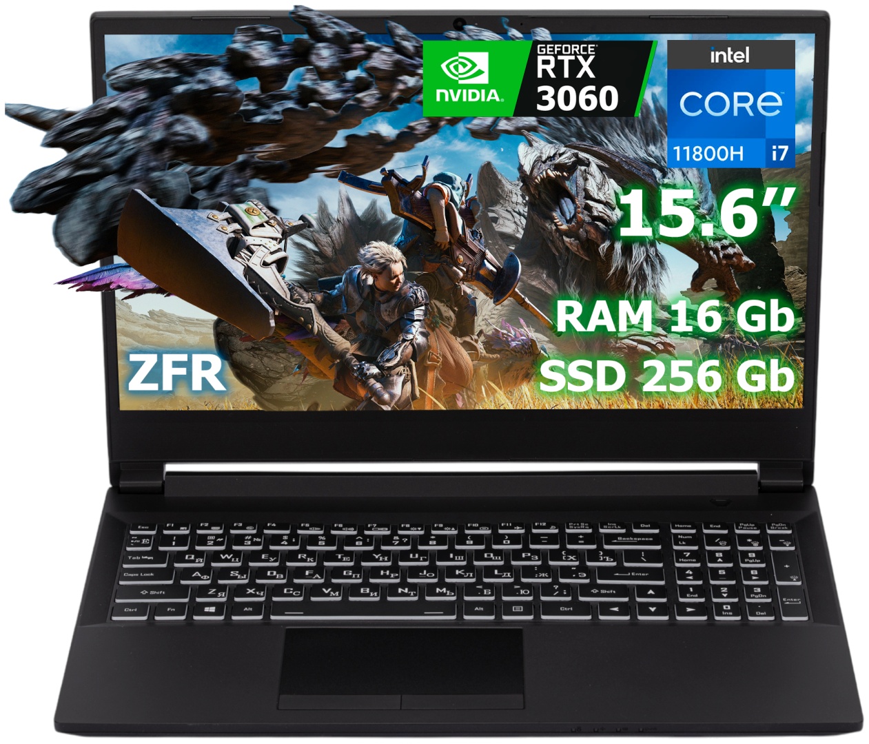 Купить Ноутбук ZFR X15+подарок 15.6" / 16 Гб / SSD 256 Гб / Win 11 ...