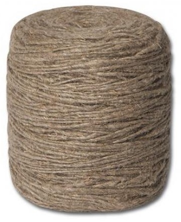 Купить Шпагат Шпагат льняной 3.3ктекс/ 2х ниточный, полированный 650 м, лен в Алматы – Магазин ...