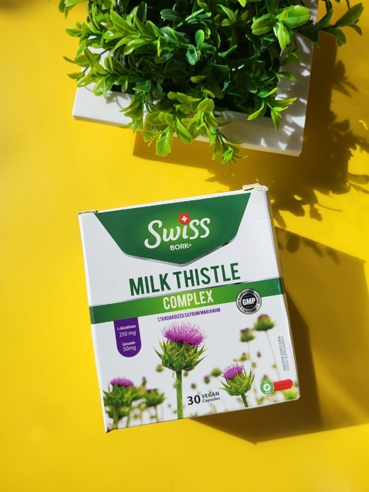 Купить Swiss Bork Milk Thistle complex капсулы 30 шт в Алматы – Магазин ...