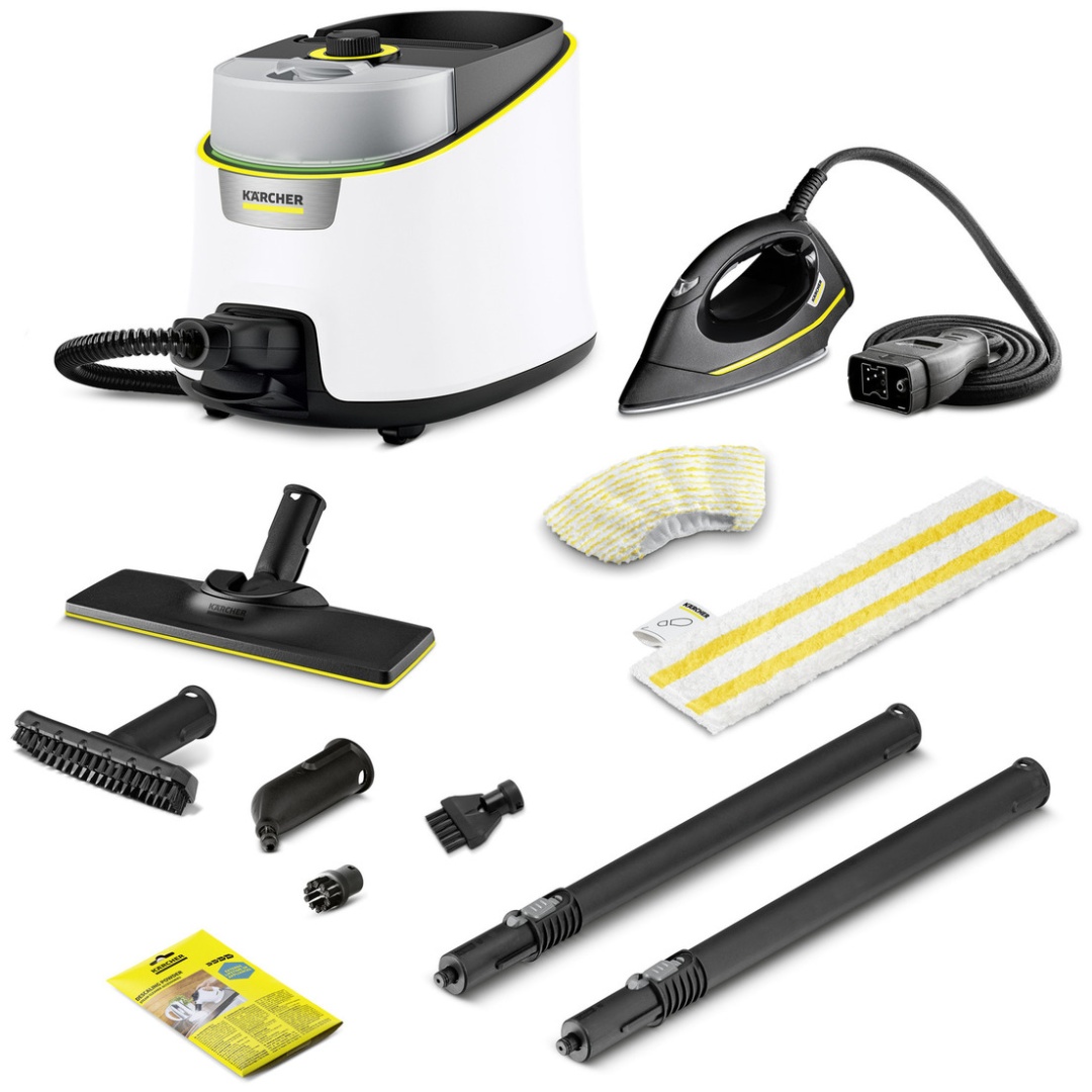 Купить Пароочиститель Karcher SC 4 Deluxe Iron белый в Алматы – Магазин ...