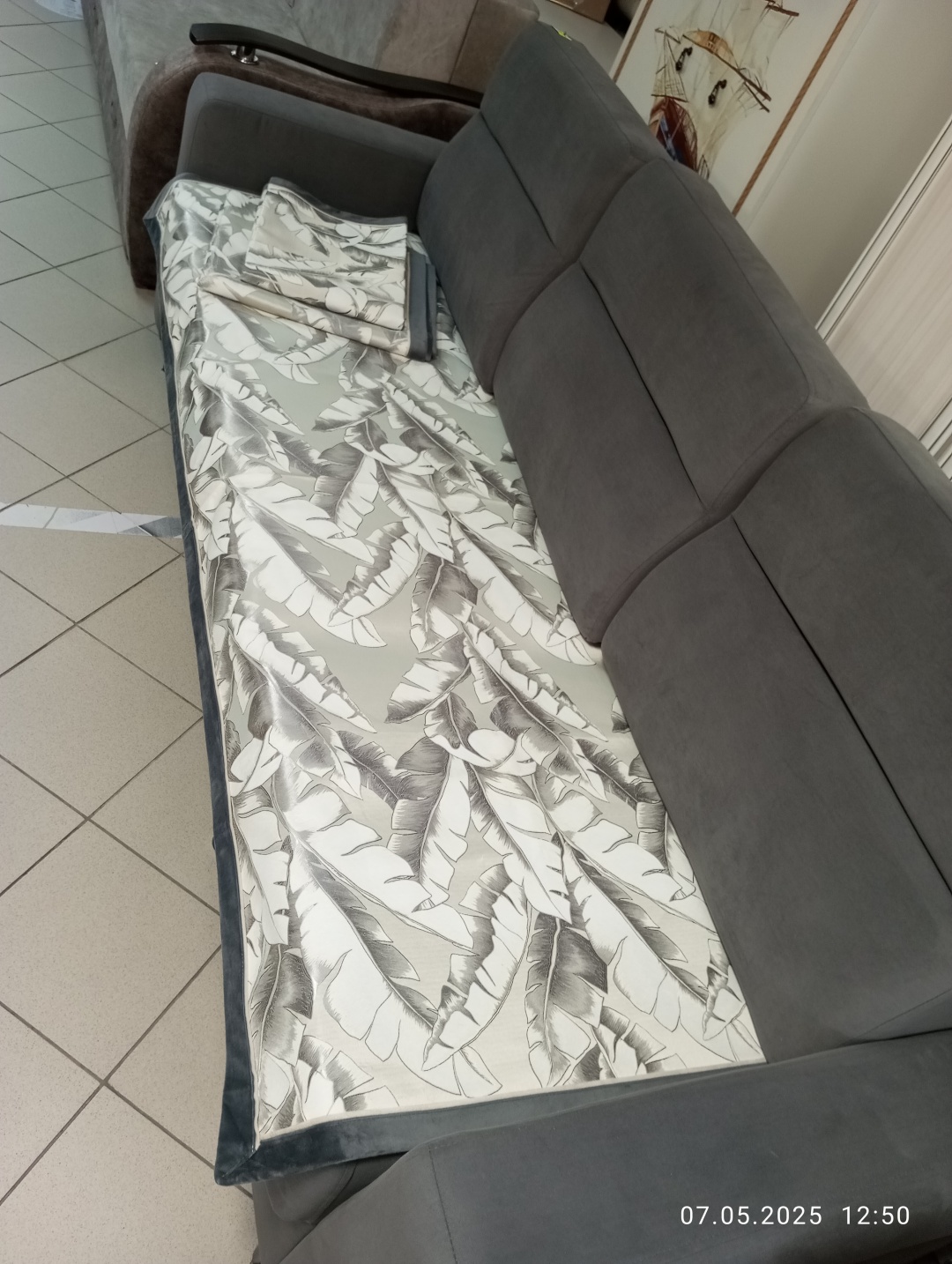 Купить Дивандек для дивана, для кресла дивандек серый, белый, серебристый 210* , 160*90 , 90*90 ...