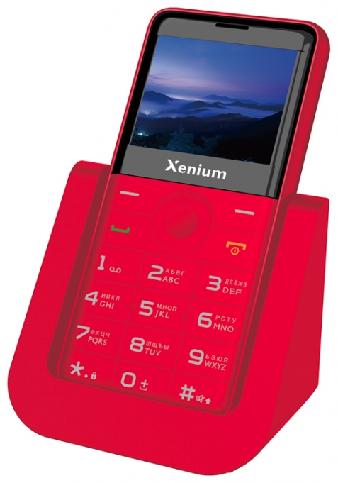 Купить Мобильный телефон Philips Xenium X700 красный в Алматы – Магазин на Kaspi.kz