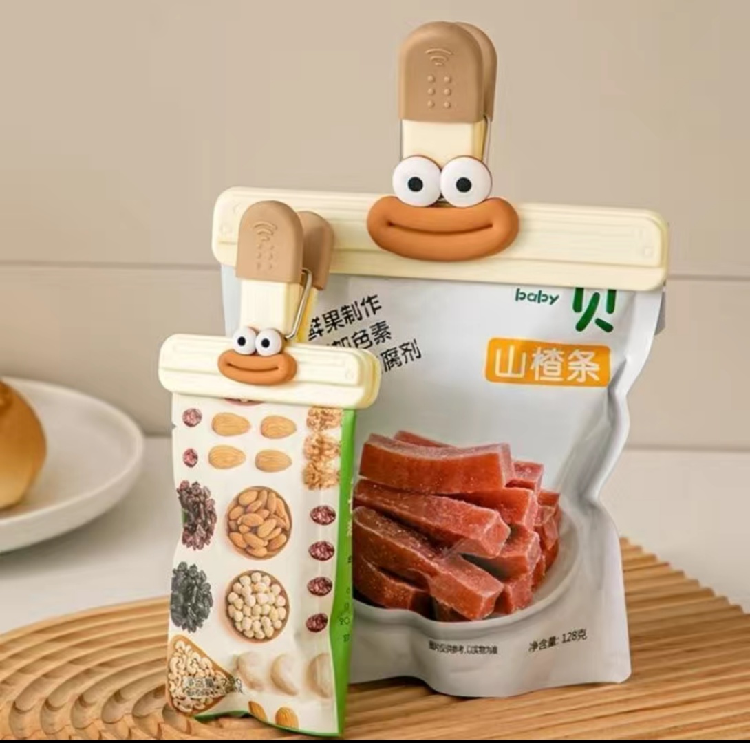 Купить Зажим для пакетов Зажимы для пакетов 2 шт большой и маленький ...