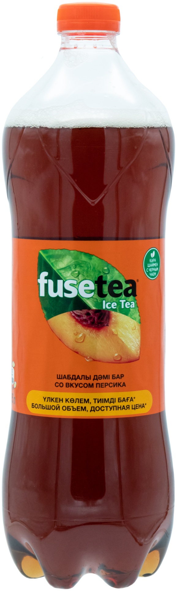 Купить Холодный чай Fuse-tea черный персик 1.5 л в Алматы – Магазин на ...