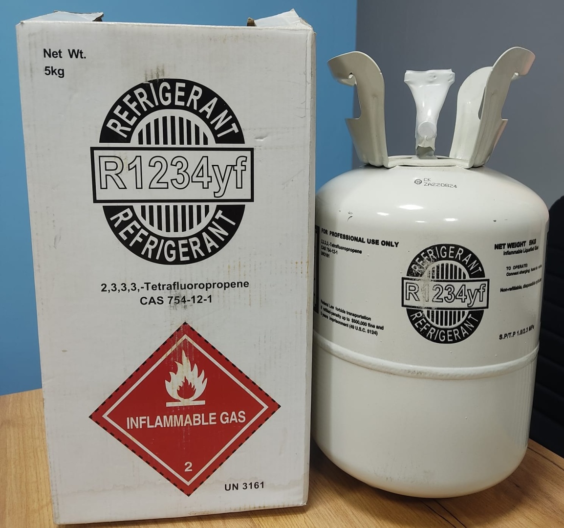 Купить Refrigerant фреон R-1234 YF 5 кг в Алматы – Магазин на Kaspi.kz