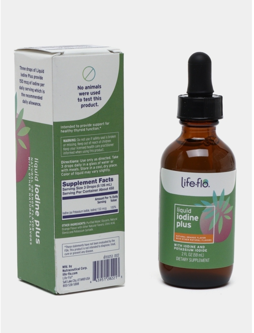 Купить Life-flo, Liquid Iodine Plus капли 59 мл в Алматы – Магазин на ...