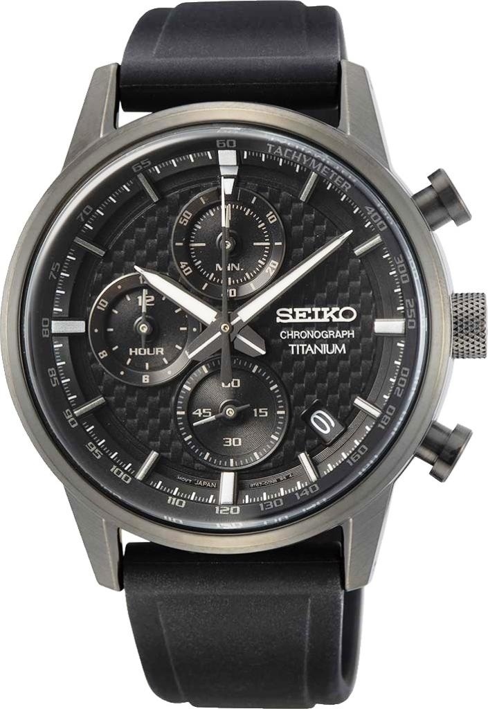 Купить Часы Кварцевые Seiko SSB393P1 титан в Алматы – Магазин на Kaspi.kz