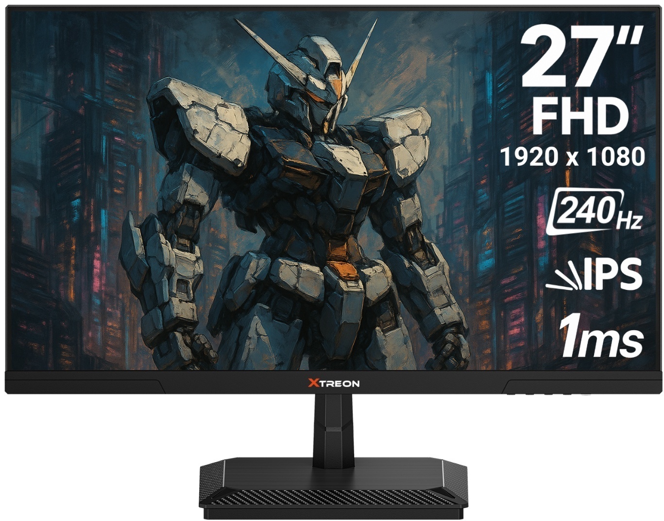 Купить Монитор 27" XTREON XT2758VH V2 черный в Алматы – Магазин на Kaspi.kz