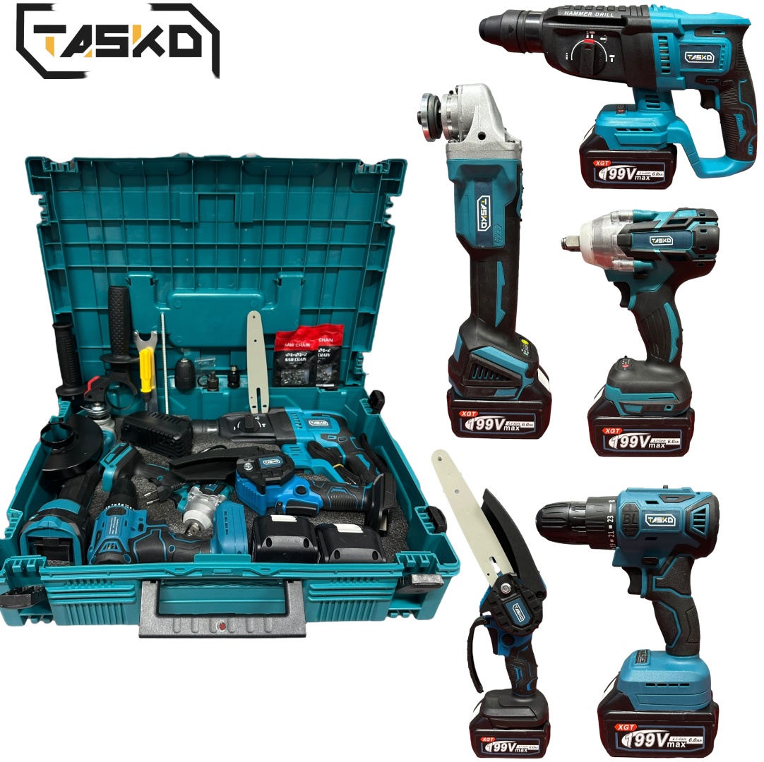 Купить Набор аккумуляторных электроинструментов Tasko TSK-5v1BS 5 в 1 в Алматы – Магазин на Kaspi.kz