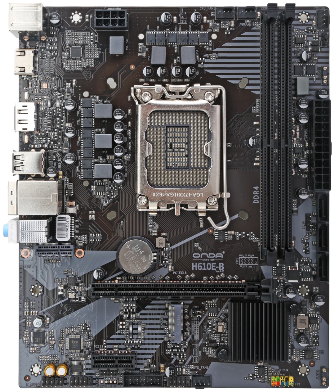 Купить Материнская плата ONDA H610E-B VER 4.0 в Алматы – Магазин на Kaspi.kz