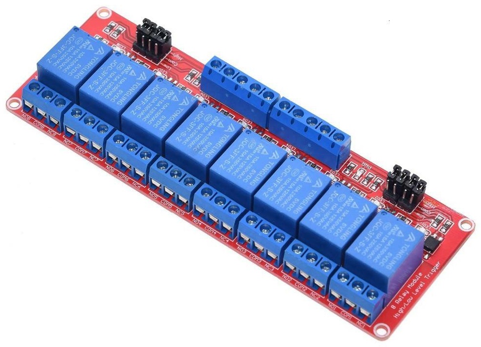 Купить Модуль реле Arduino Relay 8CH 5V в Алматы – Магазин на Kaspi.kz
