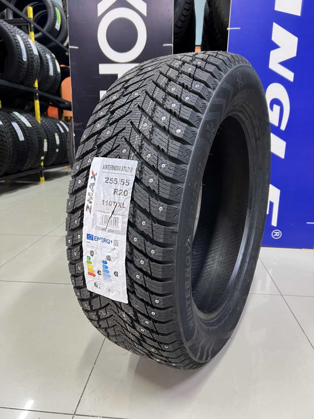 Купить ZMAX 2025 Winter Nova StudII 255/55 R20 110 T с шипами в Алматы – Магазин на Kaspi.kz