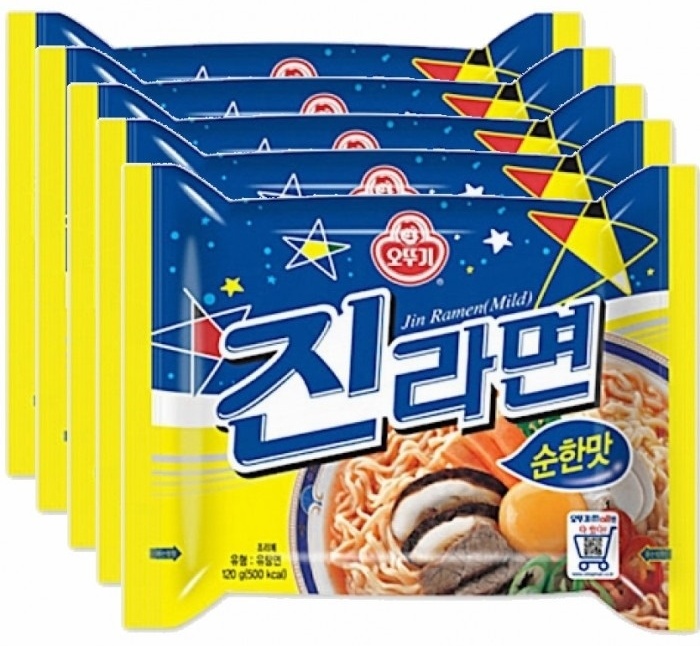 Купить Ottogi лапша Jin Ramen Mild Multi 120 г в Алматы – Магазин на ...