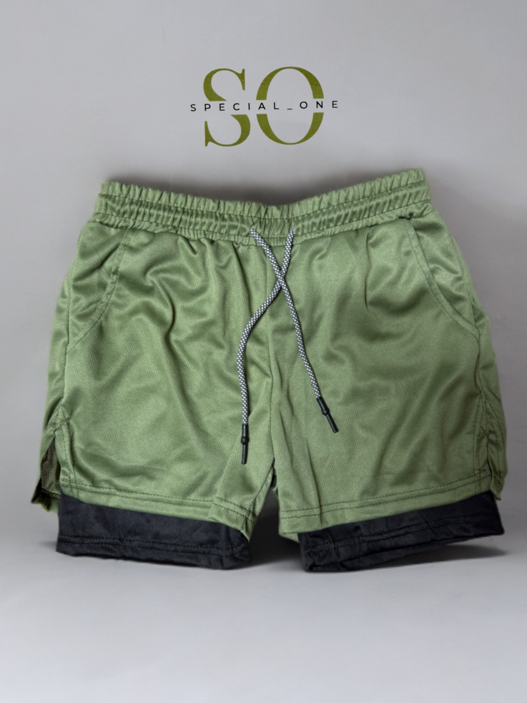 Купить Спортивные шорты Special_one черный, хаки в Алматы – Магазин на Kaspi.kz