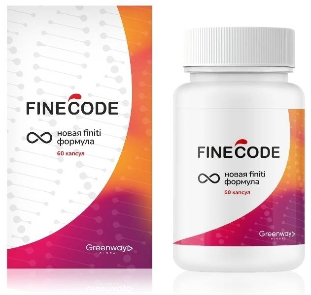 Купить Greenway Код молодости FINECODE, 60 капсул капсулы 60 шт в ...