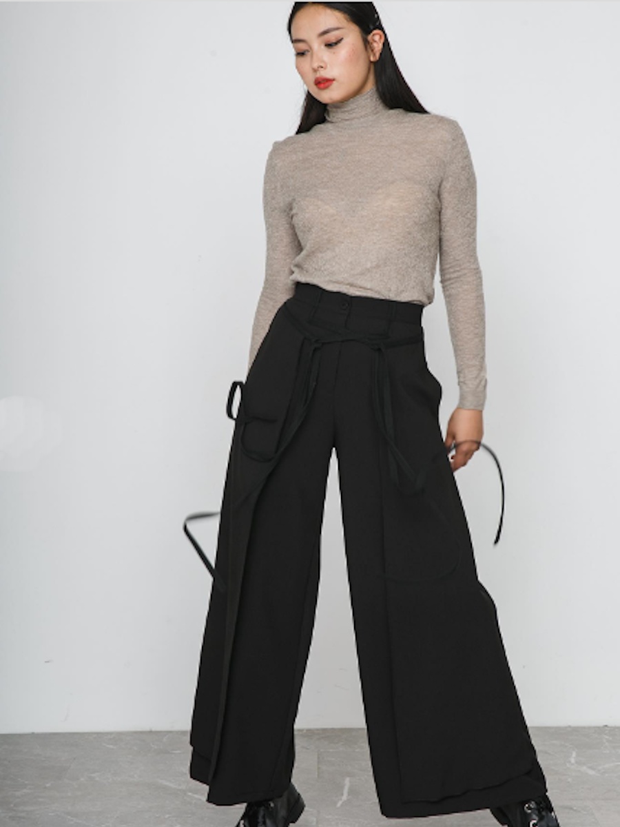 Купить Повседневные брюки SeeAlt черный в Алматы – Магазин на Kaspi.kz