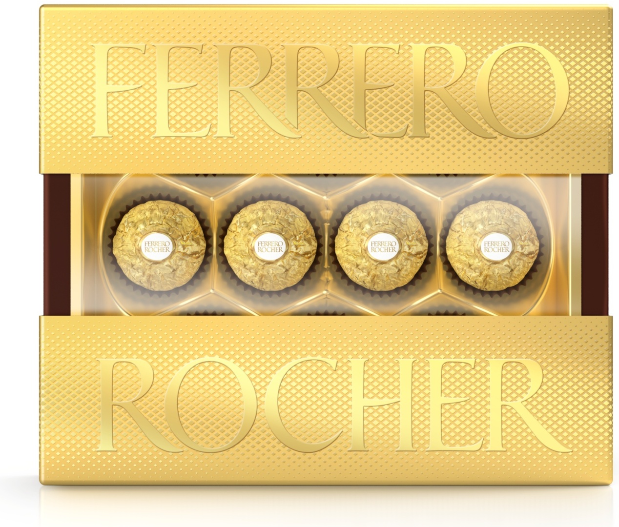 Купить Конфеты шоколадные Ferrero Rocher 125 г в Алматы – Магазин на Kaspi.kz