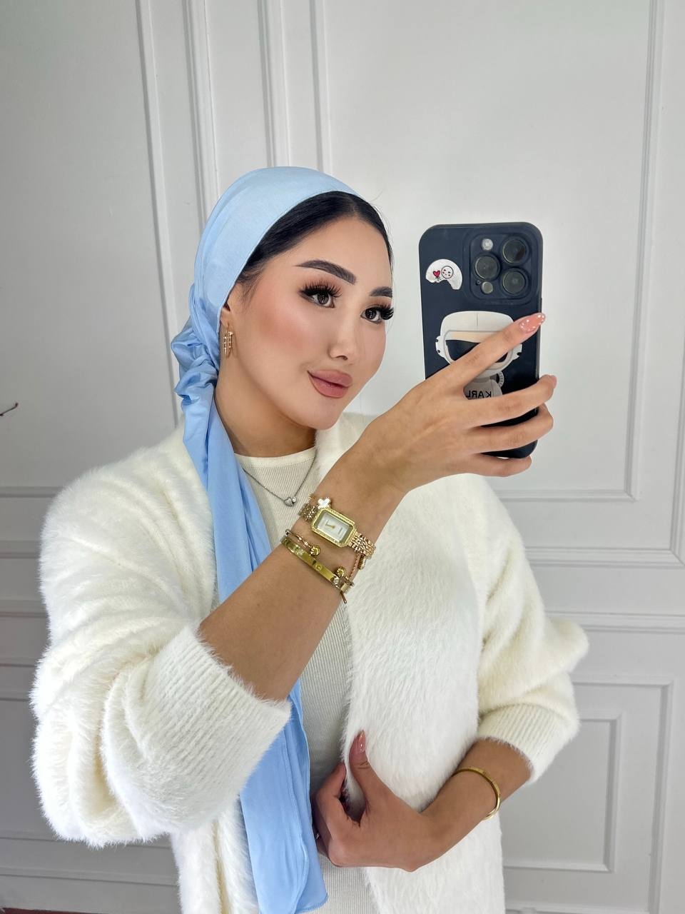 Купить Шарф SAQ muslim вискоза 170 x 40 см в Алматы – Магазин на Kaspi.kz