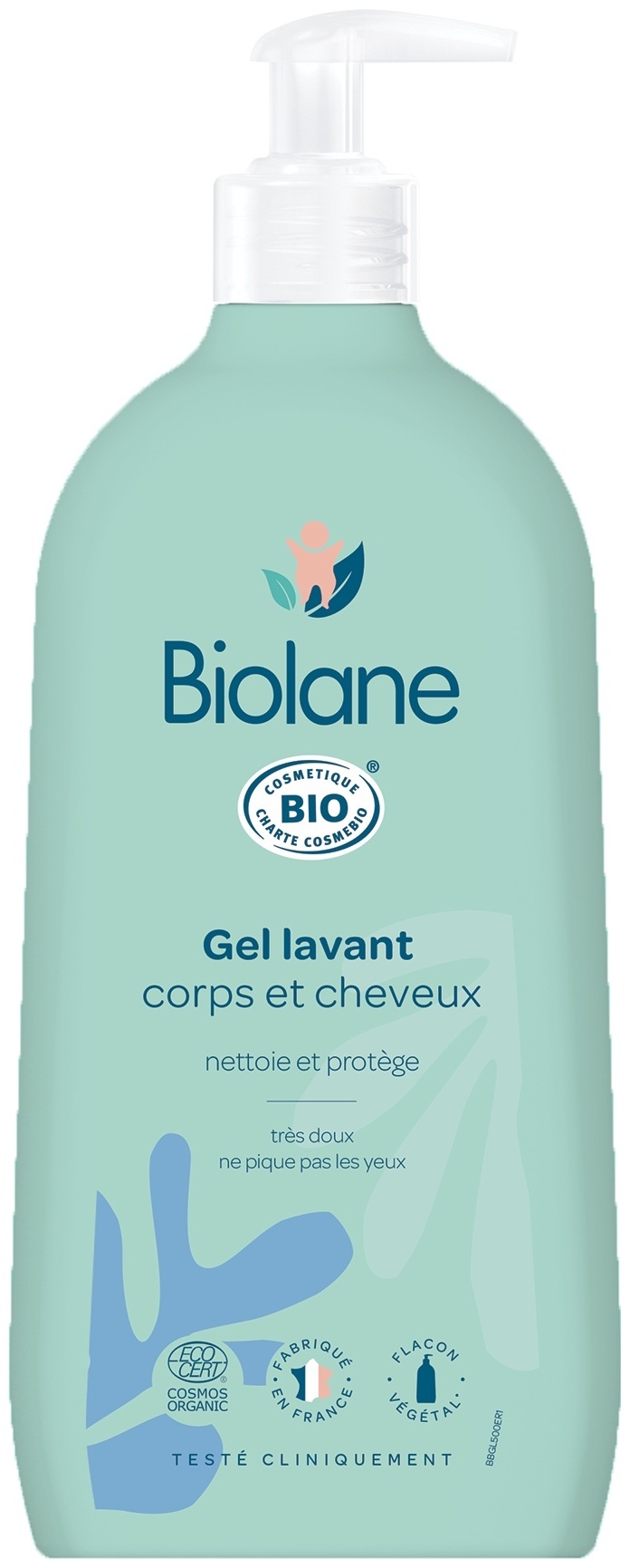 Купить BIOLANE Органический очищающий гель для тела и волос 500 мл в Алматы – Магазин на Kaspi.kz